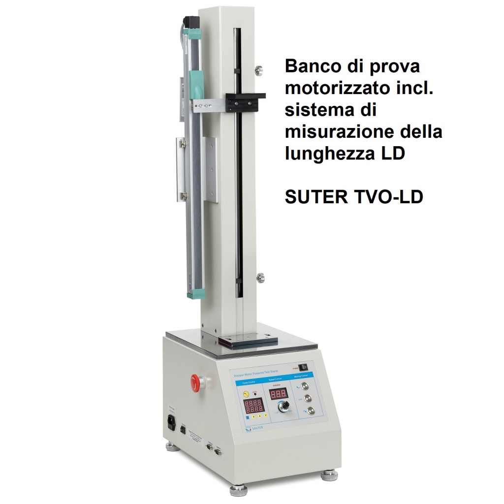 Banco di prova verticale motorizzato SAUTER TVO-S · TVO-LD